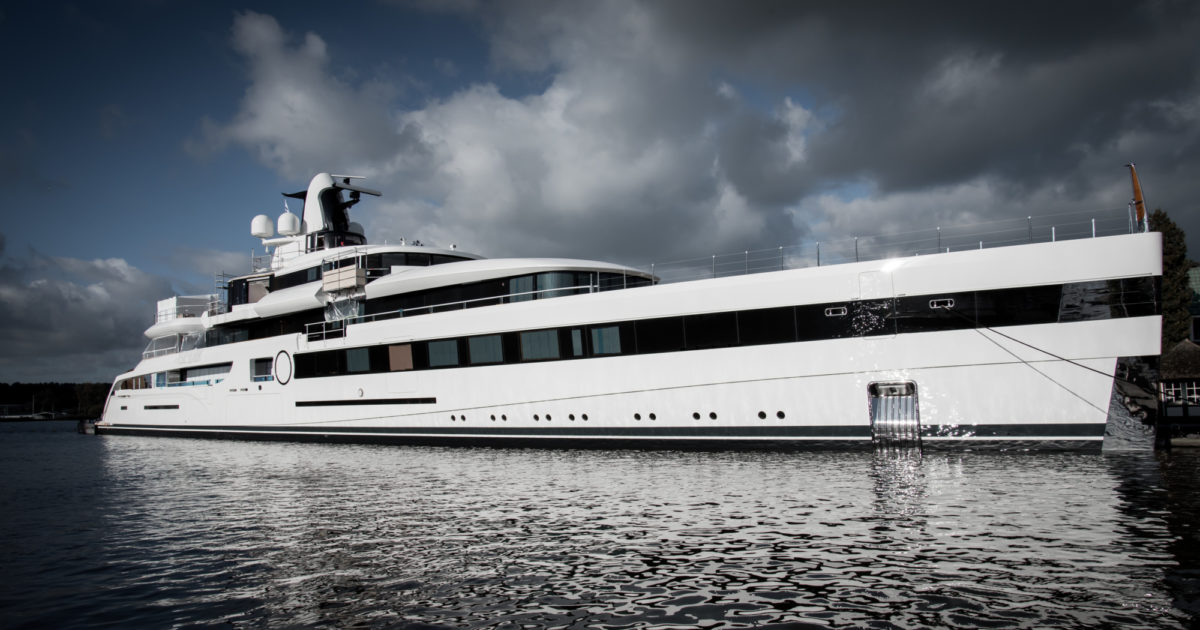 Feadship | Sensational 93-metre Feadship unveiled for first time
