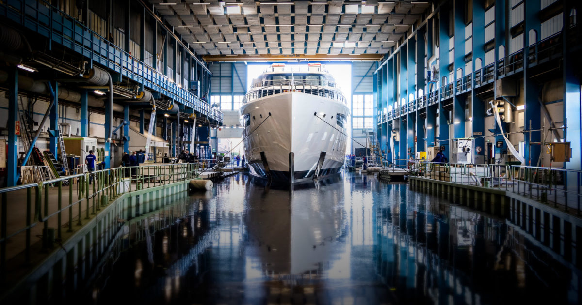 Feadship | Groundbreaking eco-friendly Feadship seen for first time